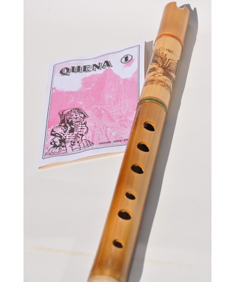 Flute péruvienne Quena en bambou